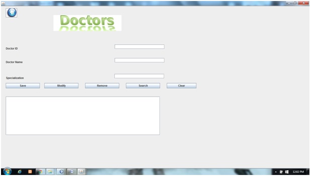 hospital management system project in java with source code pdf