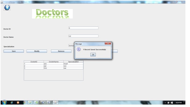 hospital management system project in java with source code pdf